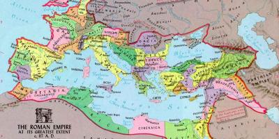 Rooman kartta - Kartat Rooma (Lazio - Italia)